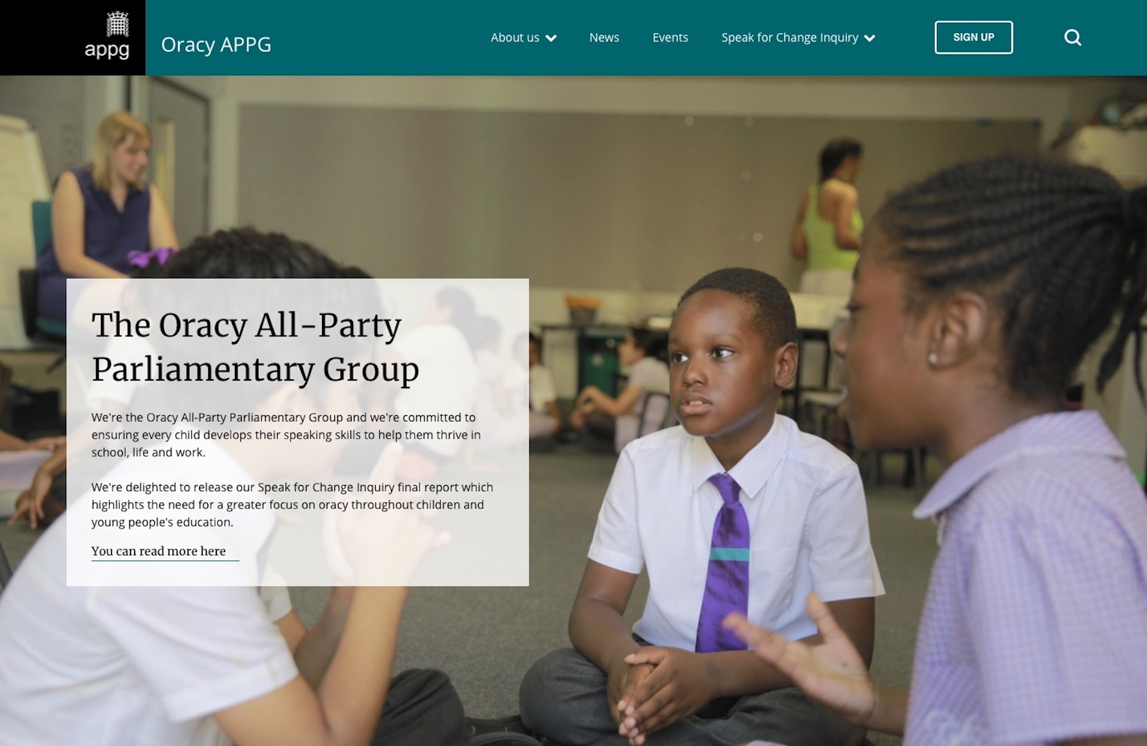 Oracy APPG launches new site to coincide with major report | APPG ...